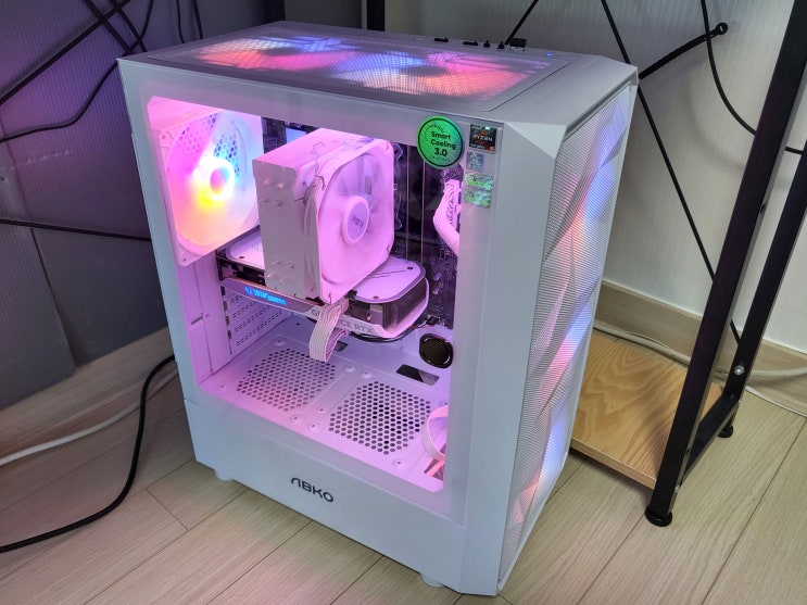 새 컴퓨터 조립후 부팅 안 되는 문제(7500F + DDR5-5600) 수리 Q FLASH PLUS 바이오스 업데이트 : 네이버 블로그