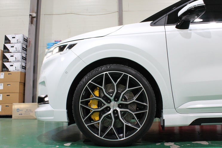 카니발 KA4 스톨츠 프론트 8P 리어 4P EPB 브레이크 튜닝 : 네이버 블로그