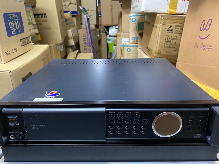 인터엠 6CD CD-660 플레이어 : 네이버 블로그