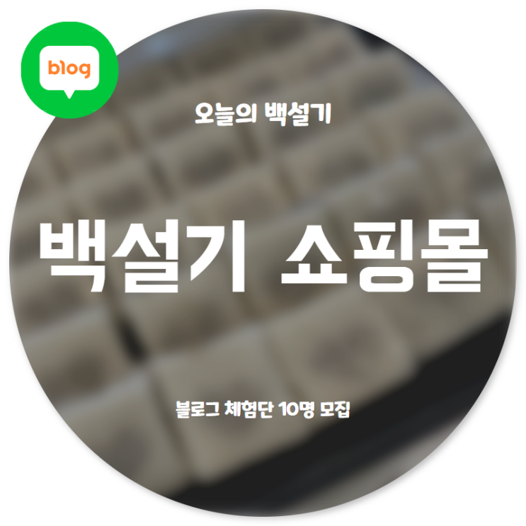 오늘의 배송 직접 농사지은 쌀로 만들어 더 건강한 오늘의 백설기 쇼핑몰 리뷰어 모집 네이버 블로그