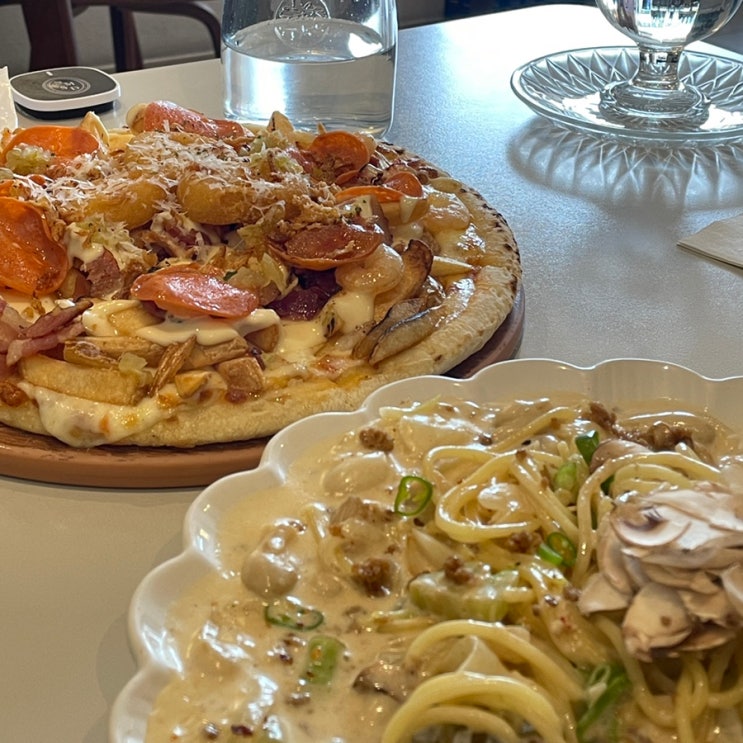 진주 남매식당 충무공동 파스타 피자 맛집 네이버 블로그