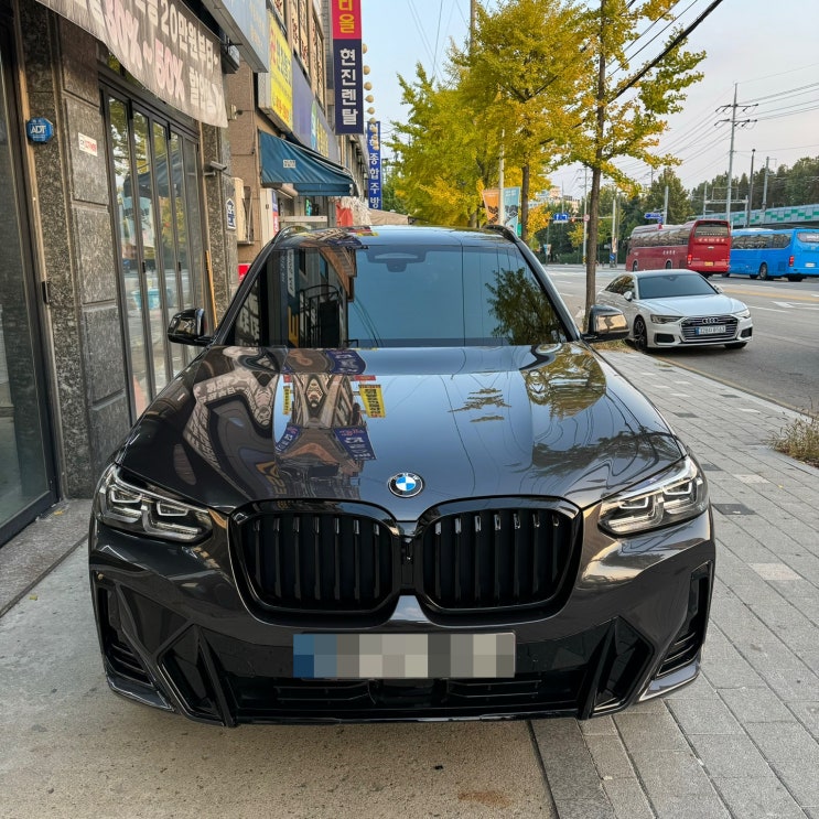 안산 수입차썬팅 BMW X3 레인보우V90 전체 재시공 후기 : 네이버 블로그