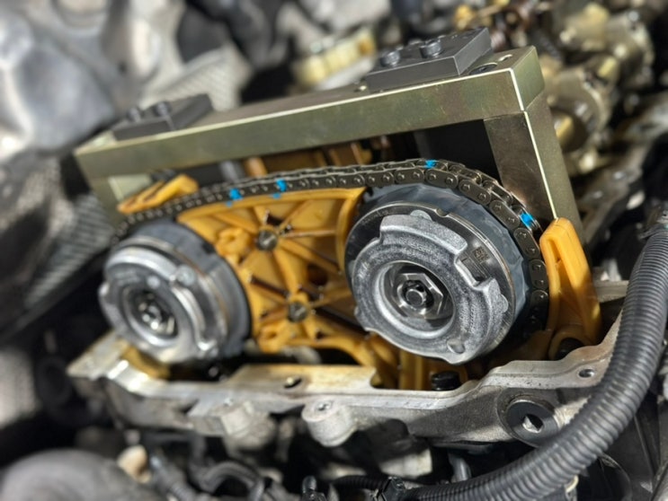 BMW 528iㅣN20ㅣ130E20ㅣ타이밍툴 사용법ㅣ바노스교환 : 네이버 블로그