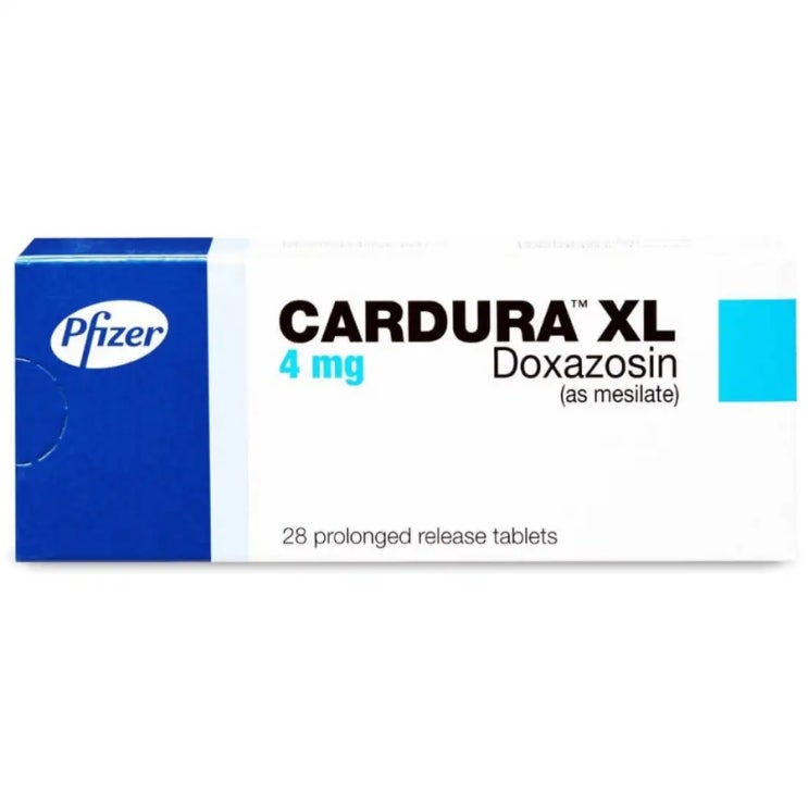 Cardura-XL tab(Doxazosin): Mechanism, Benefits, and Side Effects : 네이버 블로그
