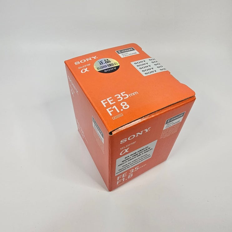[내돈내산] 소니 알파 단렌즈 FE 35mm F1.8 필터직경 55mm SEL35F18F : 네이버 블로그