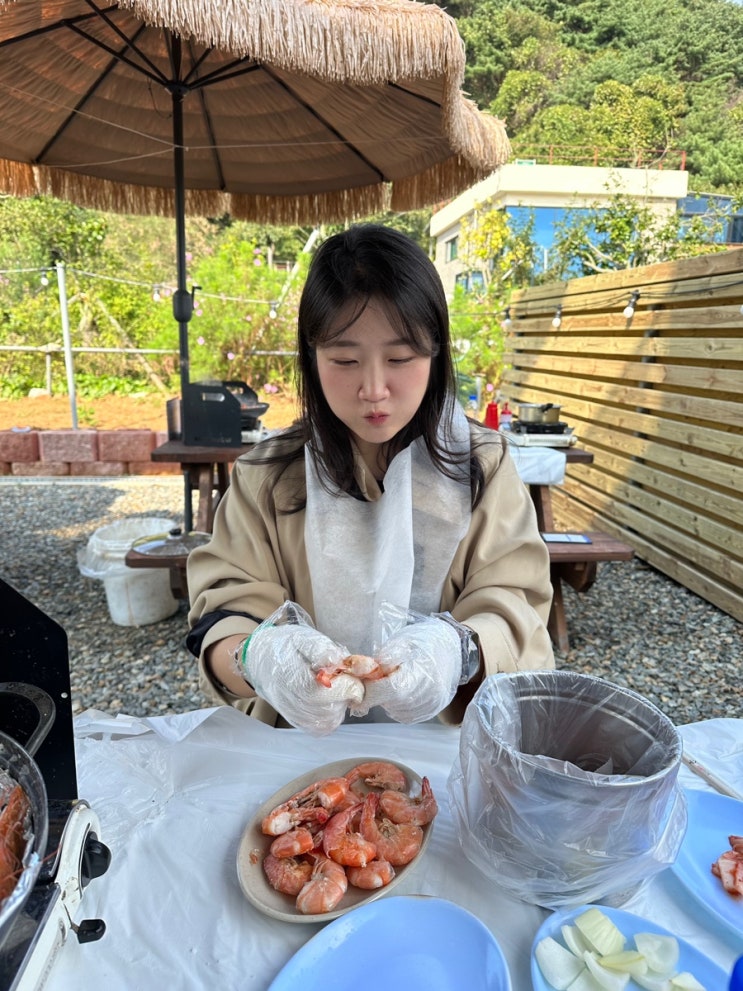 서울 근교 데이트 대부도 대하맛집 정일수산 플로레도커피 선재점 네이버 블로그