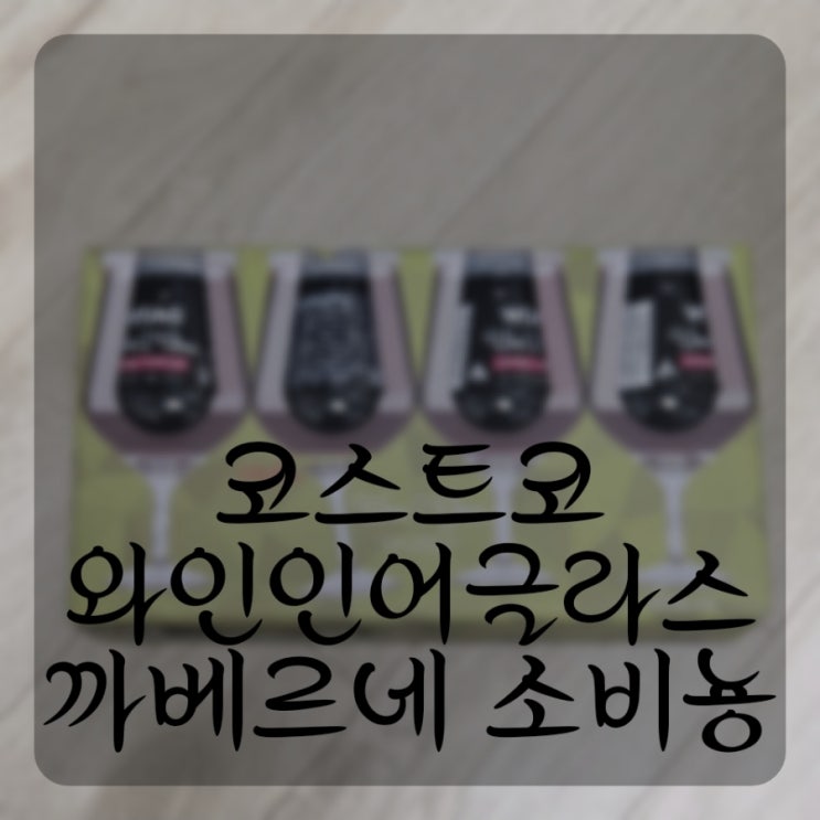 [코스트코] WIAG 와인어글라스(Wine in a glass) 까베르네 소비뇽 : 네이버 블로그