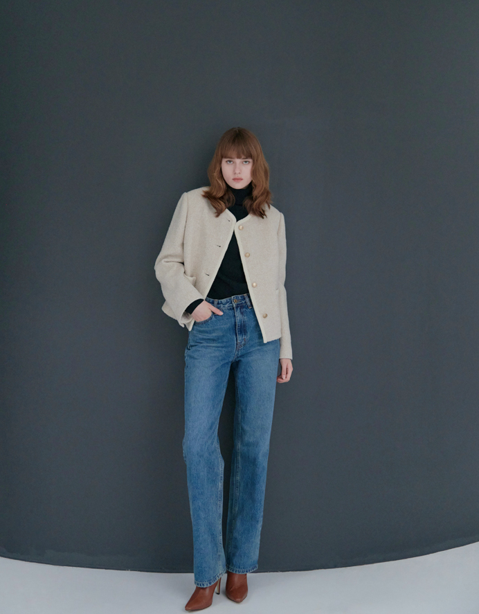 [美리뷰] NilbyP 닐바이피 데님 / 23FN straight fit denim [T/BL] : 네이버 블로그