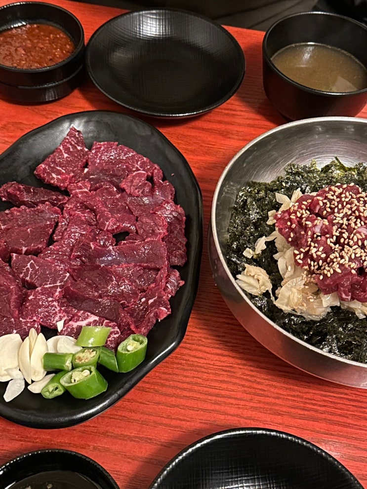 함평국밥 중랑구 상봉역 먹자골목 육회비빔밥 국밥 맛집 네이버 블로그