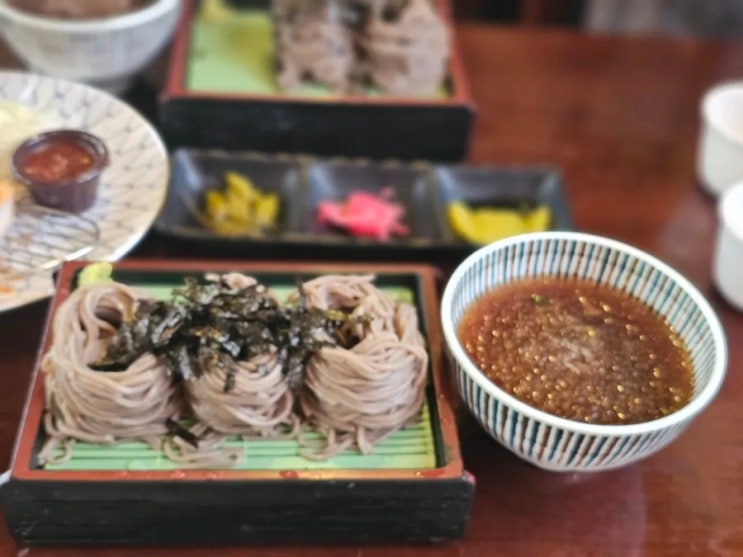 용인 보정동 외식타운 맛집 생활의달인 삼동소바 본점 네이버 블로그