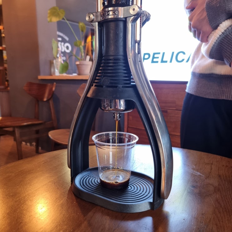 수동 에스프레소머신 ROK PRESSO 런칭! : 네이버 블로그