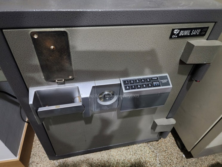 DIA BUMIL SAFE 범일금고 ESD104 문잠김수리 비밀번호오류 : 네이버 블로그