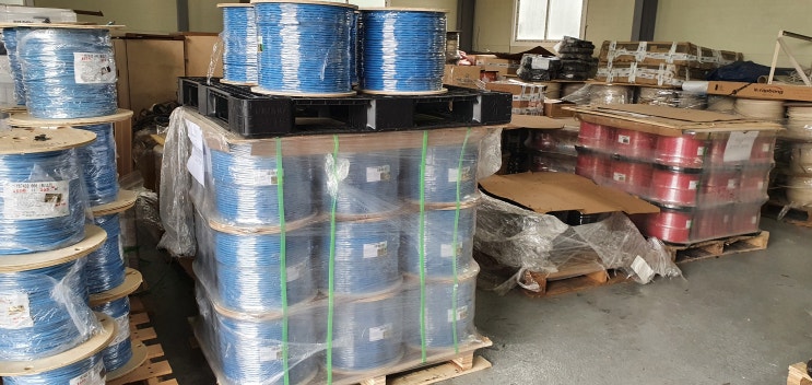 300미터 조장, BELDEN 83506 (6C x 24AWG), UL CMP 고온 및 내화학용 제어, 계장 케이블, www ...