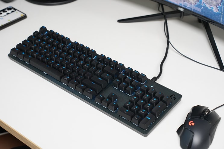 로지텍 G512 GX BROWN 갈축 유선 기계식 키보드 첫 만남! : 네이버 블로그