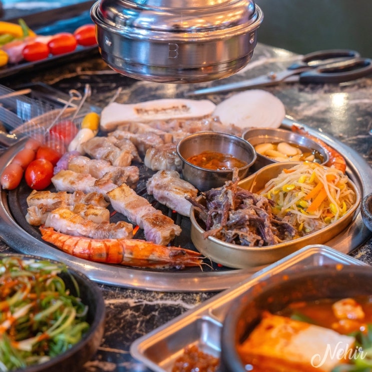 제주도 중문 흑돼지 맛집 구워주는 그때그집 네이버 블로그
