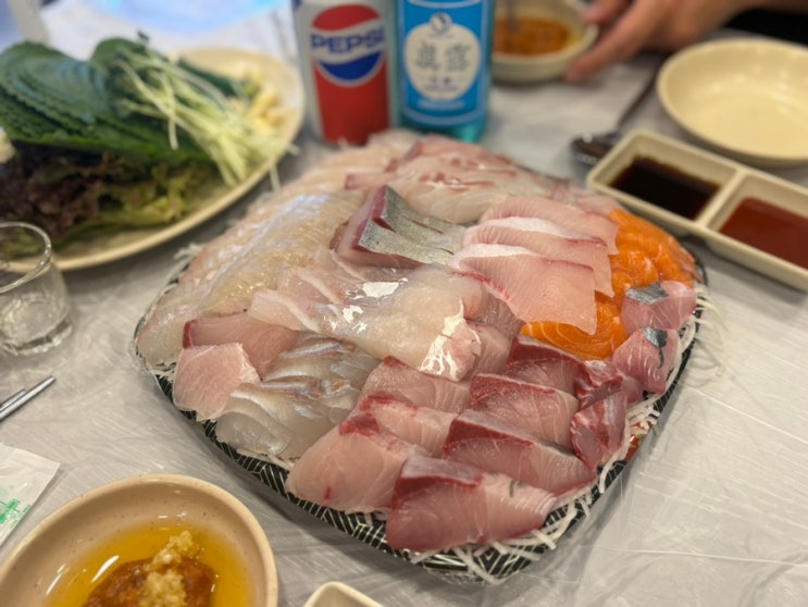 노량진맛집 노량진 수산시장 맛집 부안수산 방어모듬회 후기 네이버 블로그