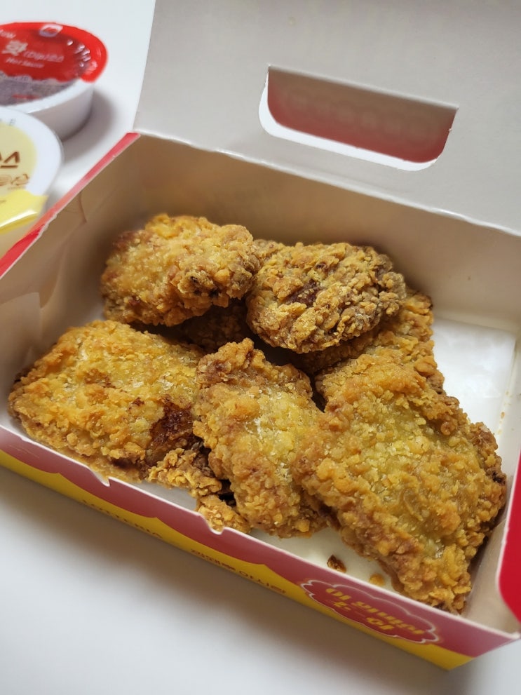 롯데리아 , 신제품 깡돼후 돼지후라이드 솔직후기 : 네이버 블로그