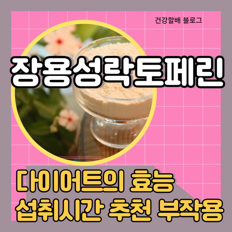 장용성 락토페린 다이어트의 효능 섭취 시간 추천 부작용 네이버 블로그