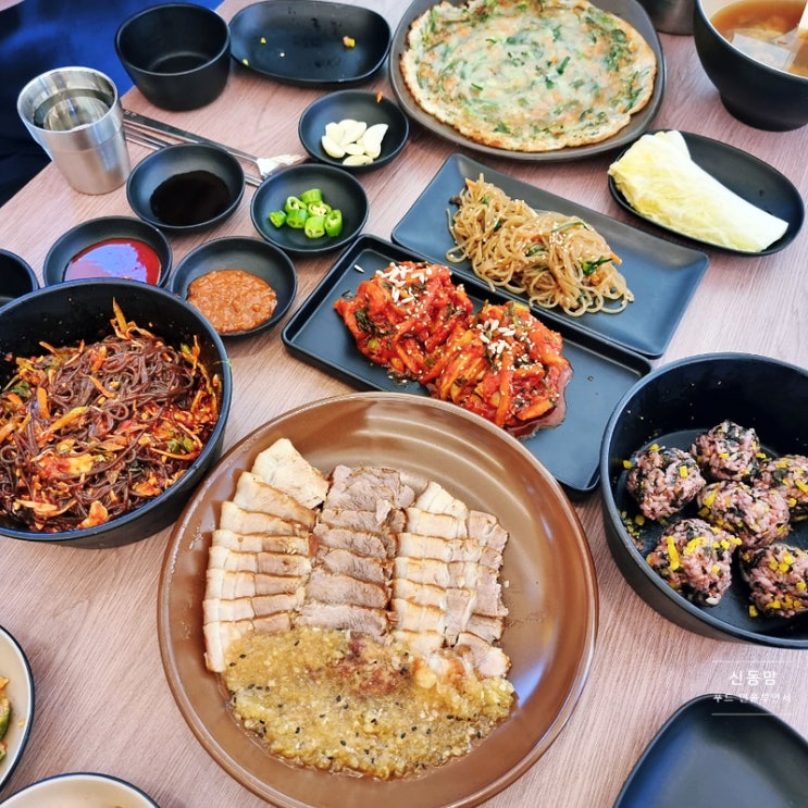 평택맛집 소사벌맛집 마늘보쌈 비빔막국수 감자전 해물칼국수 날치알주먹밥 대덕골보쌈칼국수 네이버 블로그