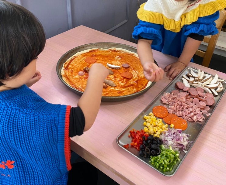 아이와 함께하는 주말 경남 창녕 아이랑체험하기좋은곳 체험농장 팜스테이 표고버섯가득한뜰 버섯따기 피자만들기 네이버 블로그
