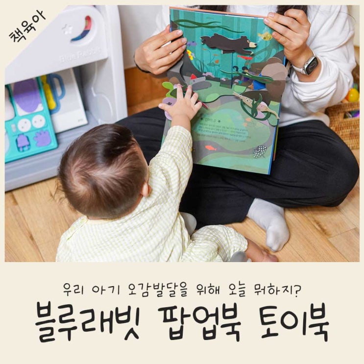 블루래빗 팝업북 아기전집 파란요정 토이북 베르니와 함께 춤을 네이버 블로그