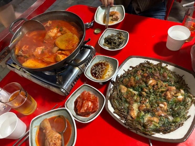 홍대 상수 술집 닭도리탕 여기가 거기 노포감성 가성비 좋은 포차 추천 내돈내산 내돈내먹 네이버 블로그