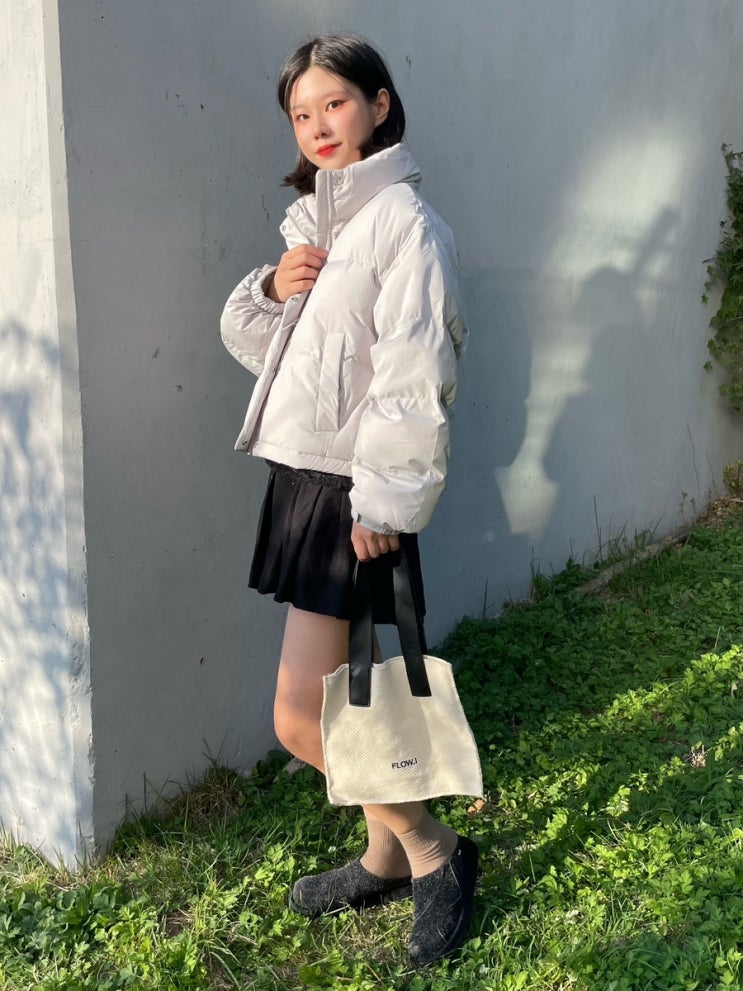 무신사 스탠다드 여성 숏패딩 7도 8도 9도 옷차림 무탠다드 패딩 데일리 푸퍼 자켓 겨울 코디 네이버 블로그