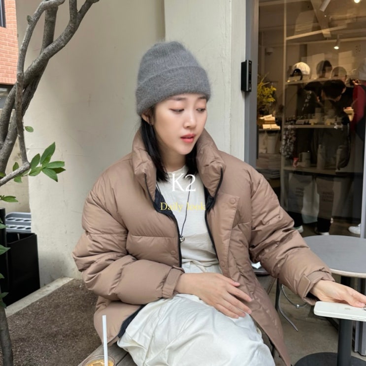 수지 패딩 브랜드 K2케이투 씬에어 에이스 여성 숏패딩으로 겨울코디 네이버 블로그