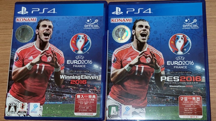 053.UEFA 유로 2016 프랑스 오피셜 비디오 게임 : 위닝 일레븐 2016(한국판, 일본판)[UEFA EURO 2016 ...