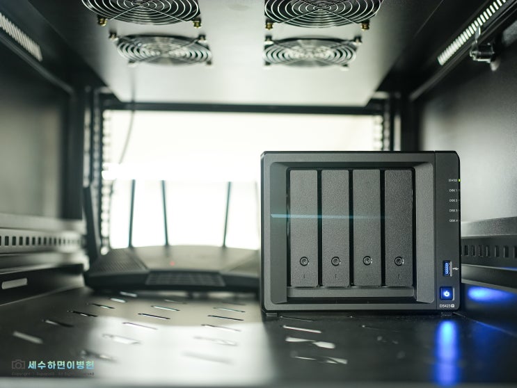 홈네트워크 서버 구축 시놀로지 NAS 추천, DS423+ 나스 소개 : 네이버 블로그