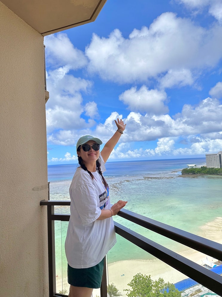두짓 비치리조트 괌 Dusit Beach Resort Guam 디럭스룸 킹사이즈1개 내돈내산 후기 방 뽑기 실패 최악인