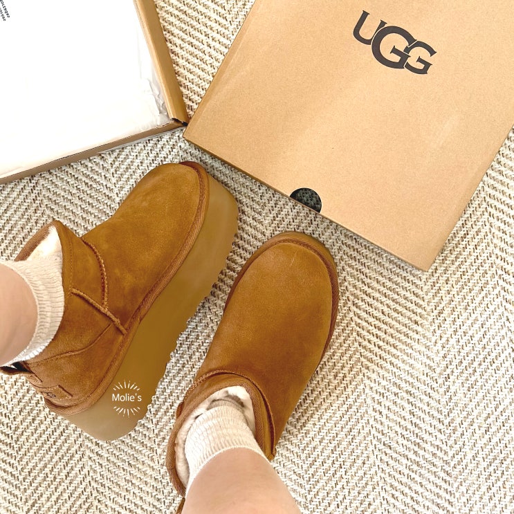 어그 클래식 울트라 미니 플랫폼 부츠 후기 UGG 사이즈 팁 : 네이버 블로그