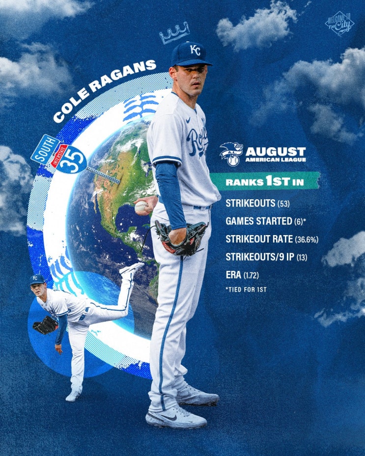 캔자스시티의 선발투수인 콜 레이건스 (Cole Ragans)에 대해서 알아보자 : 네이버 블로그