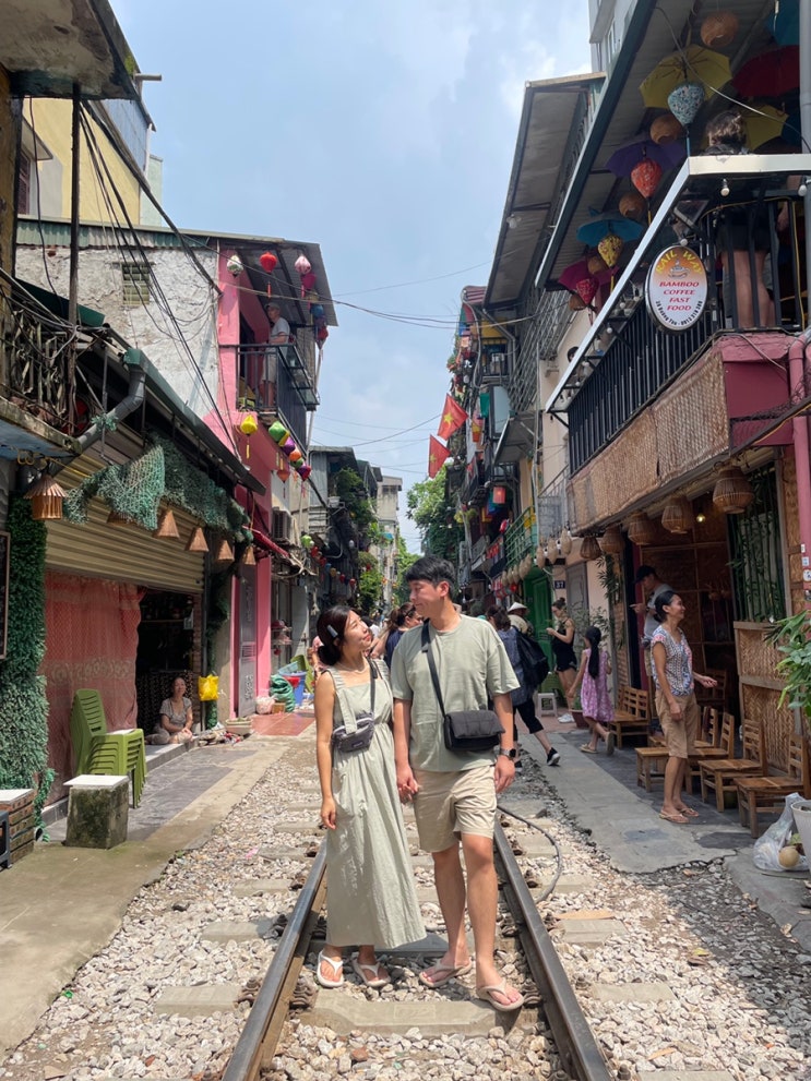 하노이 기찻길 카페 (위치/기차시간/이용방법/사진꿀팁) : 네이버 블로그