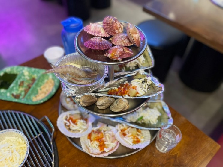 김해 삼계술집 삼바리 숯불 조개구이가 맛있는 삼계동맛집 네이버 블로그