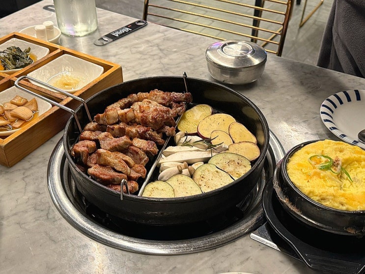 위례 구워주는 고기집 위례 맛집 창곡천 삼겹살 맛집 갑돼지w 네이버 블로그