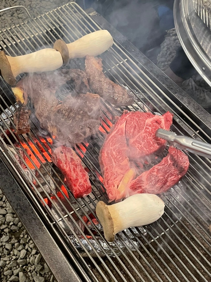 어울더울 과천 캠핑 분위기가득한 정육식당 외부음식 반입가능 고기 맛집 네이버 블로그