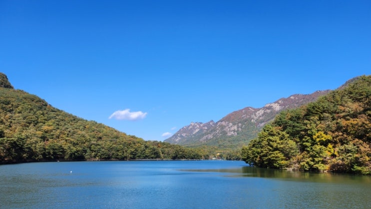 포천 산정호수 둘레길 산책 단풍구경 오리배 하동주차장 네이버 블로그