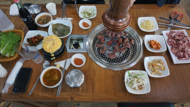 순천역 맛집 소갈비 구워주는 진미참숯불갈비감자탕 메뉴 주차 네이버 블로그