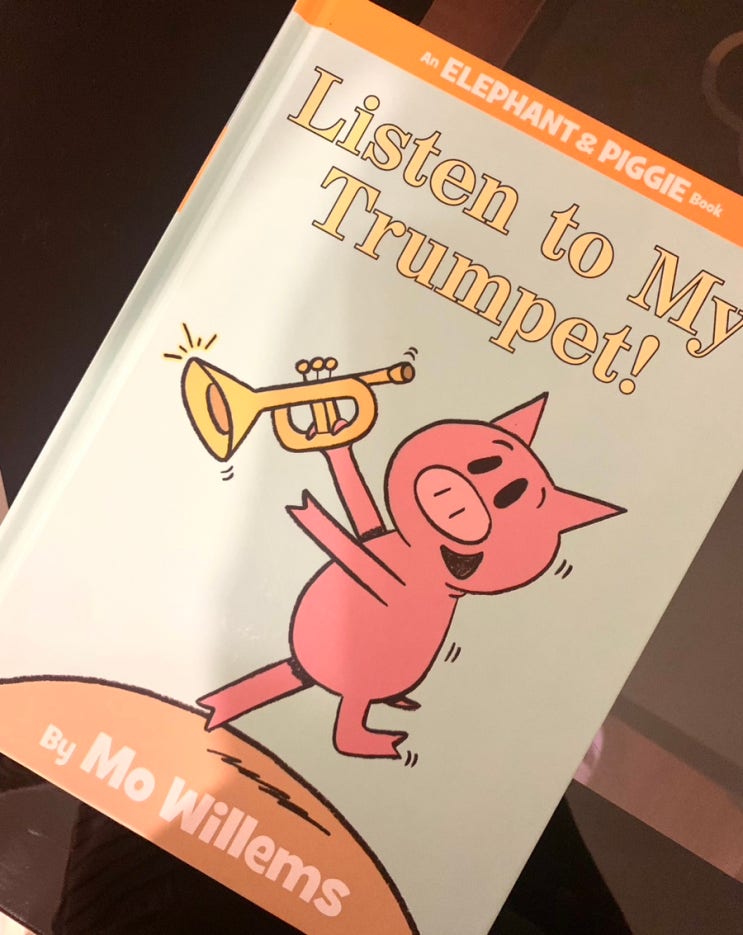 ar 0점대 영어원서 Listen to My Trumpet! Mo Willems : 네이버 블로그