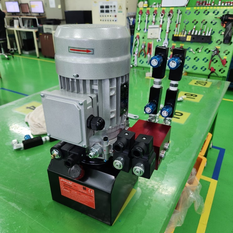 하이드로텍 파워팩 1HP*220*60Hz 단동실린더 조작용 유압파워팩 소형유압유니트 파워유니트 유압펌프 AC파워팩 DC파워팩 : 네이버 블로그