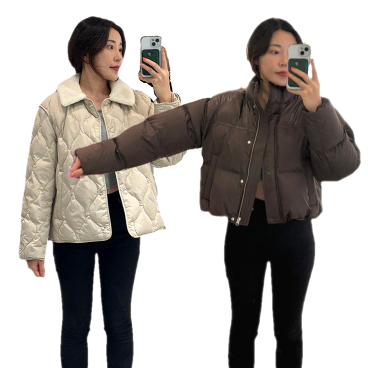 지오다노 가을 세일 경량 패딩 바머 퀼팅 푸파 숏패딩 S M 사이즈 가격 입어봤어요 네이버 블로그