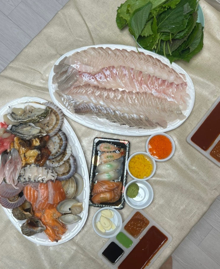 소래포구맛집 서천수산 회포장 후기 거품 가성비 ⭕️ 네이버 블로그