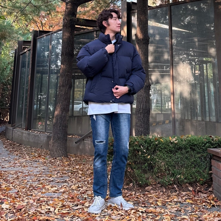 무신사 스탠다드 남자 데일리 푸퍼 숏패딩 자켓 캐주얼 겨울 코디 Ootd 완성 네이버 블로그