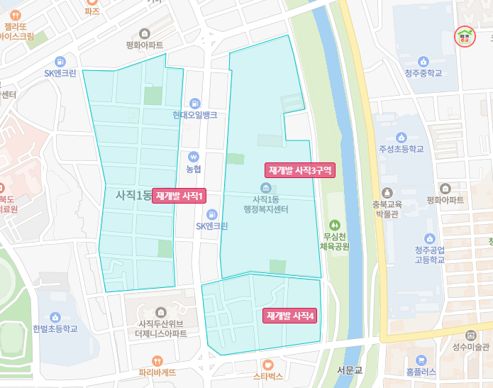 충청북도 청주시 서원구 사직동 사직3구역 재개발 분석사직3구역 재개발 사업 네이버 블로그