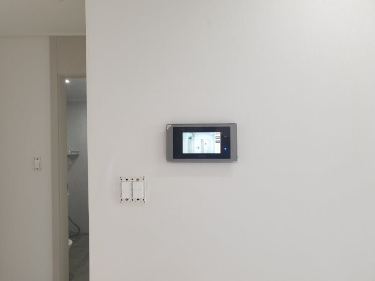 직방인터폰,도어록 설치//마포구 토정동 한강삼성아파트 SHT-3527XA, SHP-DP951 설치입니다 : 네이버 블로그