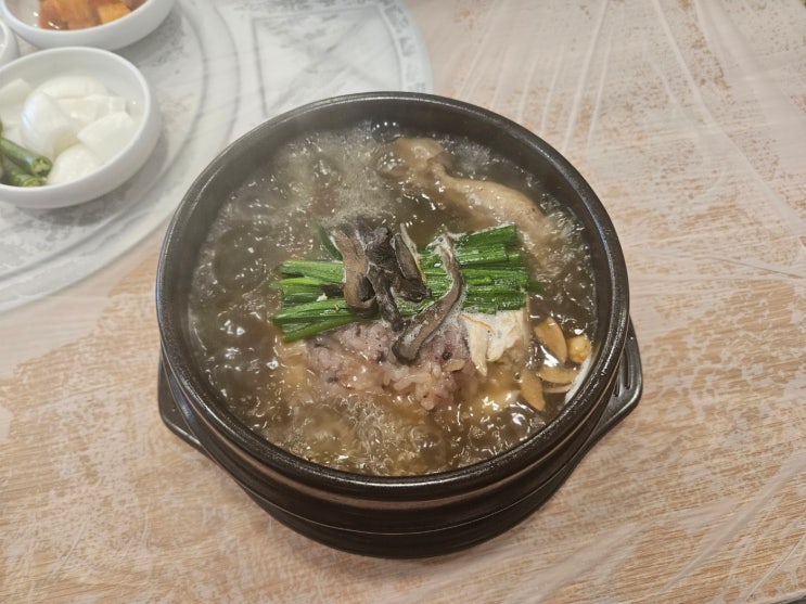 강남구청 맛집 논현동 삼계탕 맛집 기와집 능이백숙삼계탕 해천탕 네이버 블로그