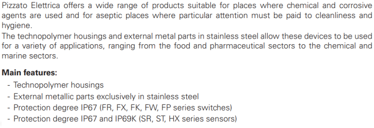 [PIZZATO] 세이프티 테크노폴리머 스테인리스 재질 리미트 스위치 - 식음료 및 2차전지 어플리케이션 : 네이버 블로그