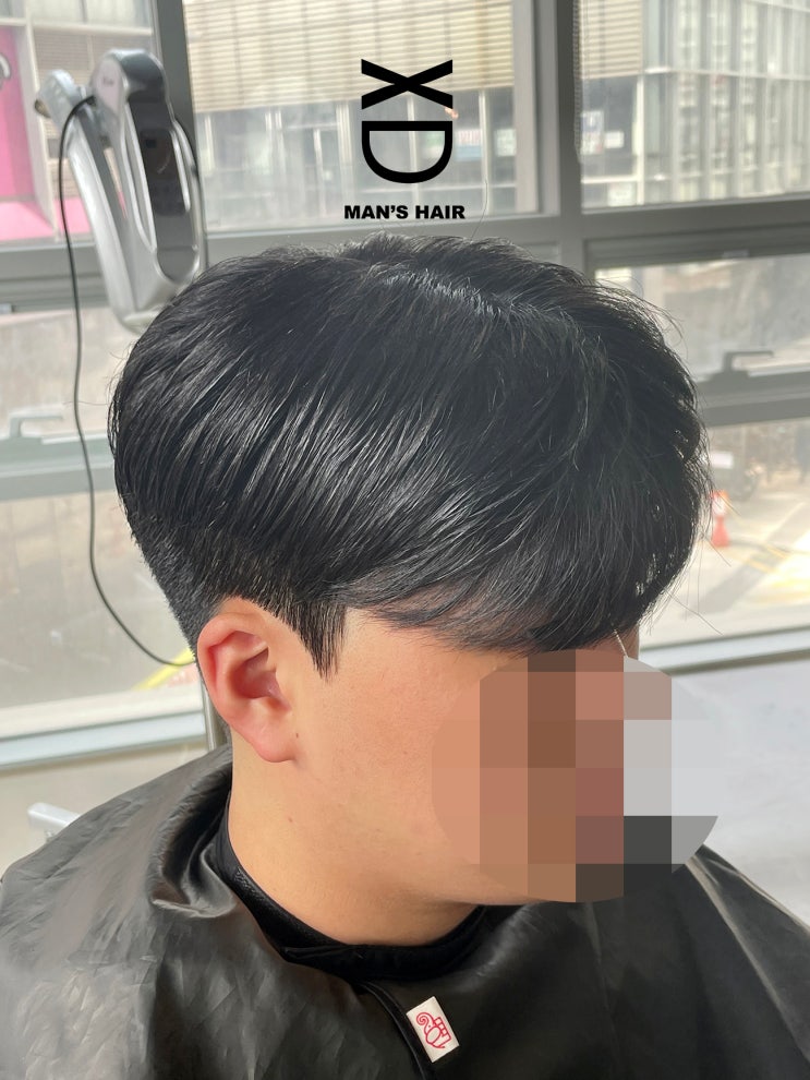 가을 남자머리 스타일에 제격인 남자시스루뱅 스타일에 다운펌만 더해봤어요~ Before And After 있음 확실한 차이