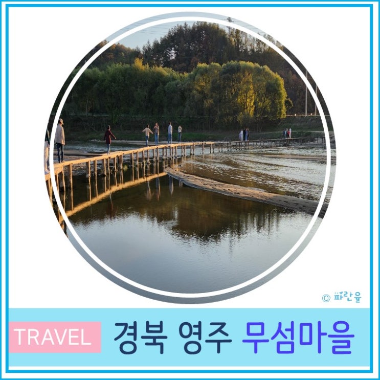 영주 무섬마을 외나무다리 주차장 경북 여행 가볼만한 곳 11월 드라이브 산책하기 좋은 곳 네이버 블로그